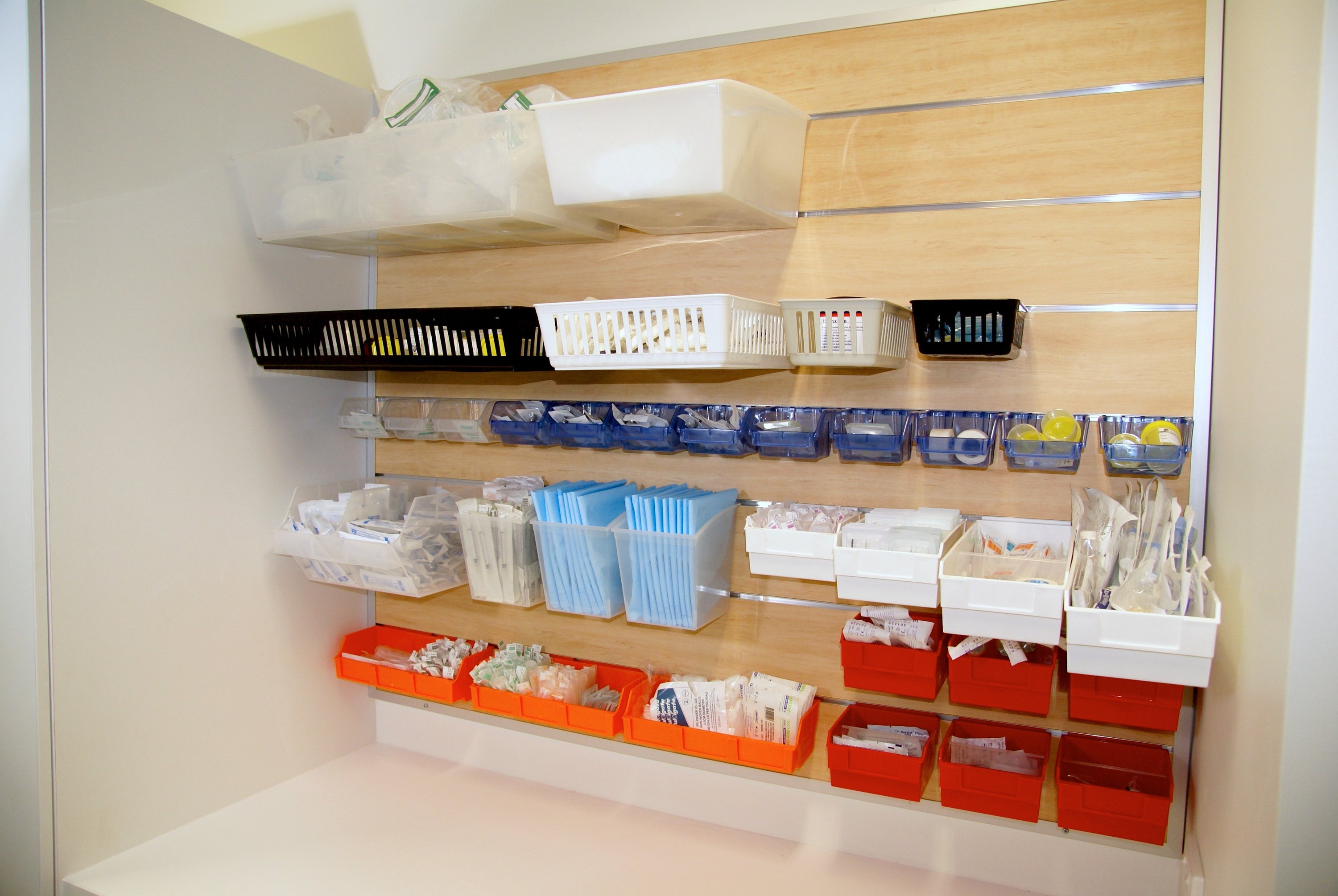 Medical Storage Solutions | Organised Wall Storage — Slatbox Australia